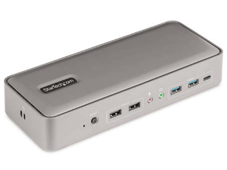 STARTECH 129UE-USBC-KVM-DOCK Dockstation, Schwarz | SATURN