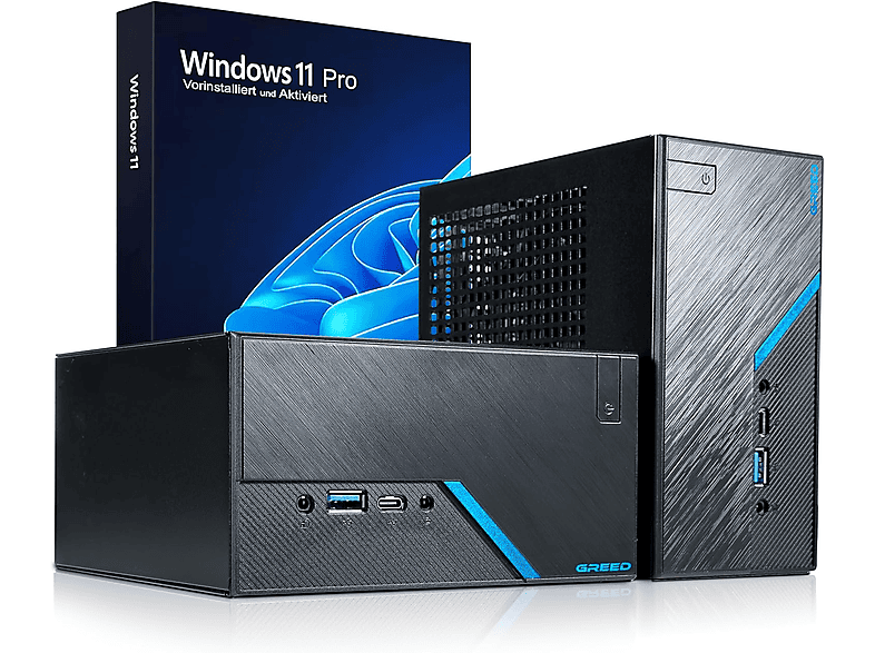 GREED Nano Intel | Computer für Office, Mini PC mit Intel® Celeron ...