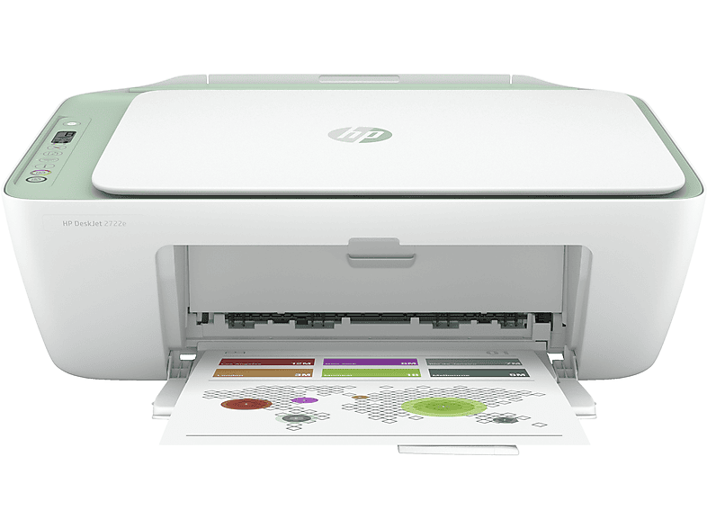 Impresora multifunción | HP HP DeskJet 2722e Verde, Bluetooth ...