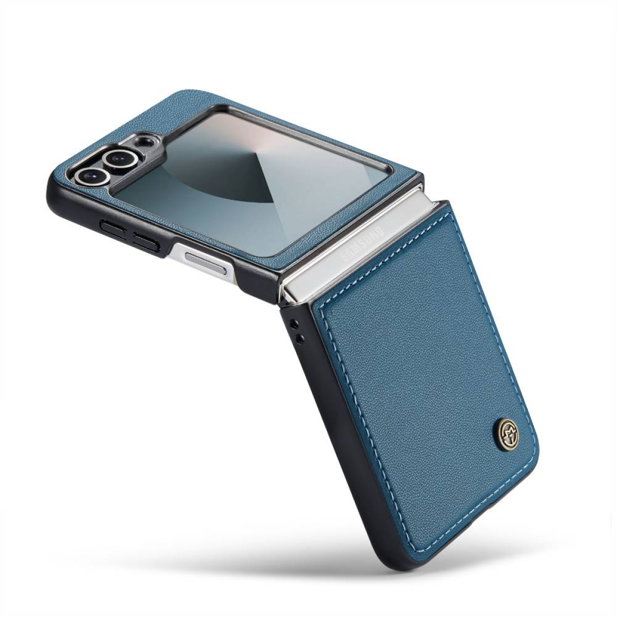 CASEME 023, Bookcover, Samsung, Galaxy Z Flip 6, Blau | SATURN