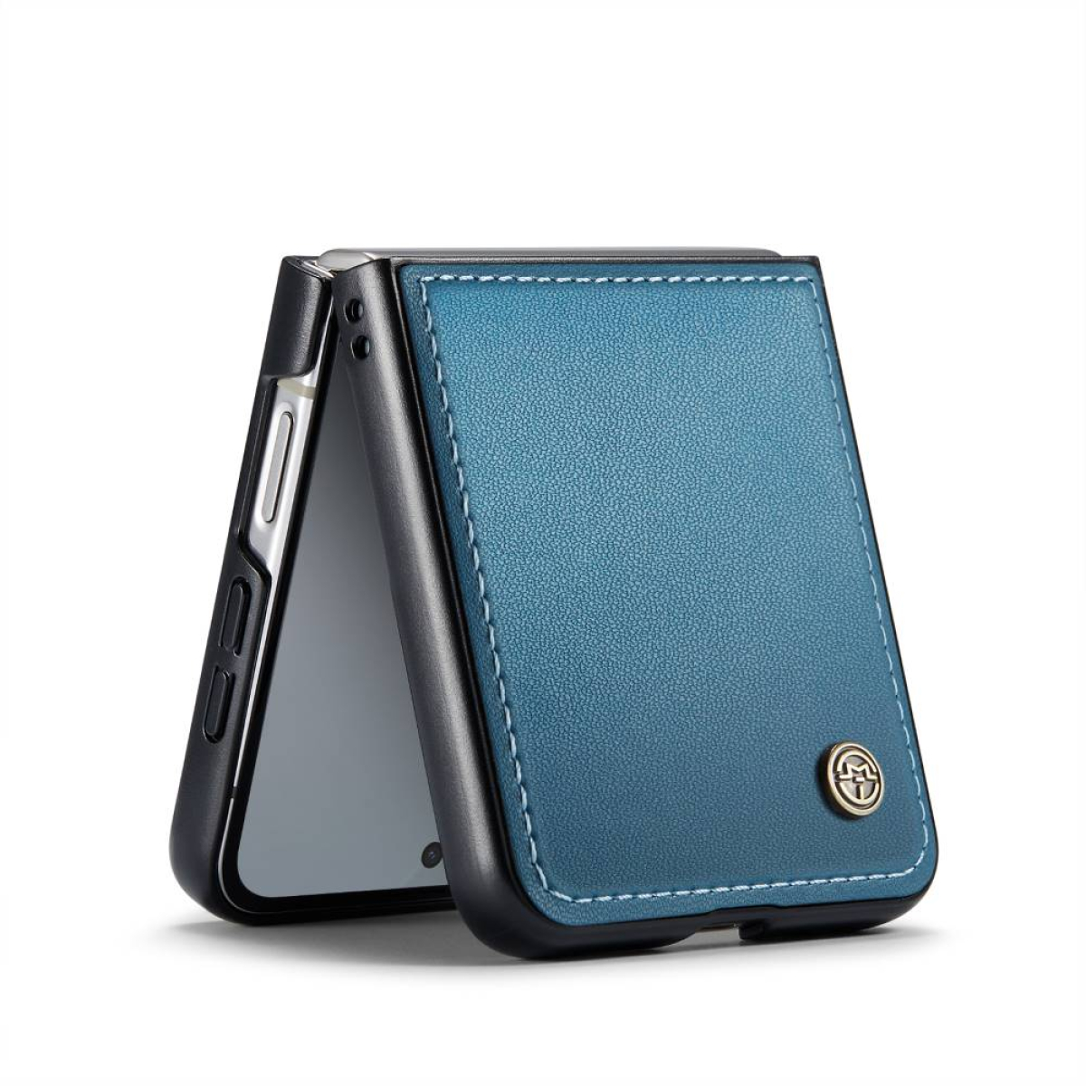 CASEME 023, Bookcover, Samsung, Galaxy Z Flip 6, Blau | SATURN