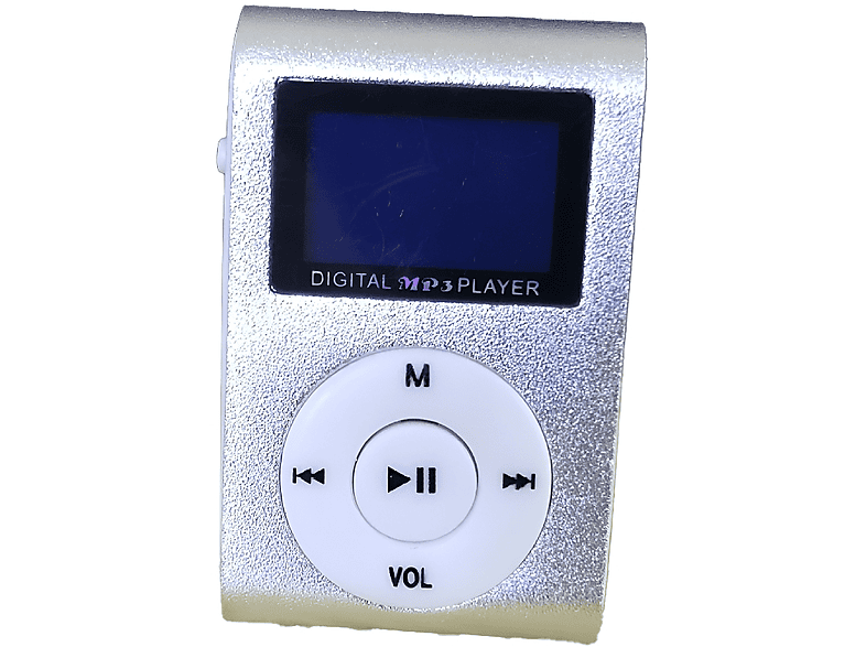 ENBAOXIN Mini Metall MP3-Player mit Clip Tragbarer MP3-Player (512 MB ...