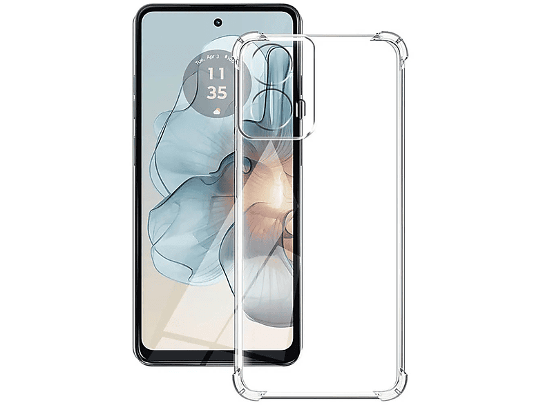 CASEONLINE Shockproof, Backcover, Motorola, Moto G24, Transparent | SATURN