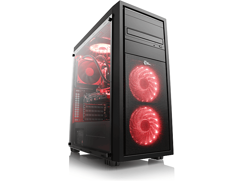 CSL Gaming PC M10990H, Desktop-PC mit AMD Ryzen™ 7 7800X3D Prozessor ...