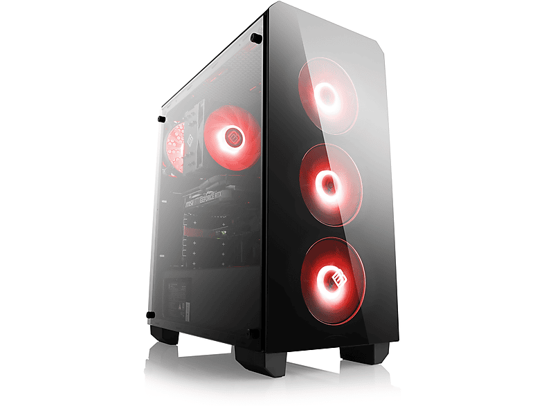 CSL Gaming PC M10960H, Desktop-PC mit Intel® Core™ i7 14700F Prozessor, 16 GB RAM, 1000 GB SSD ...