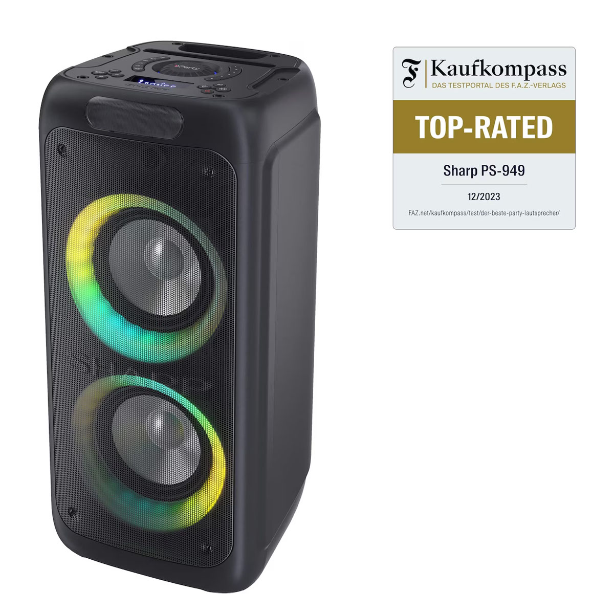 SHARP PS-949 Party-Lautsprecher, black | SATURN