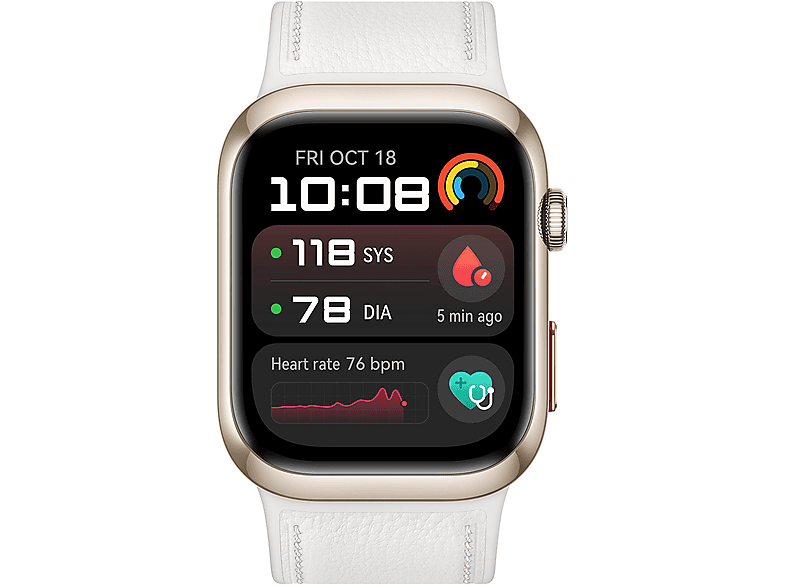 HUAWEI Watch D2 Smartwatch Lederarmband, gold | SATURN