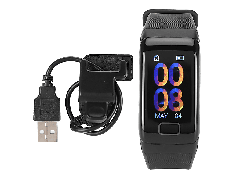 COZEVDNT Hochwertiges Material Smartwatch Silikon, Schwarz | MediaMarkt