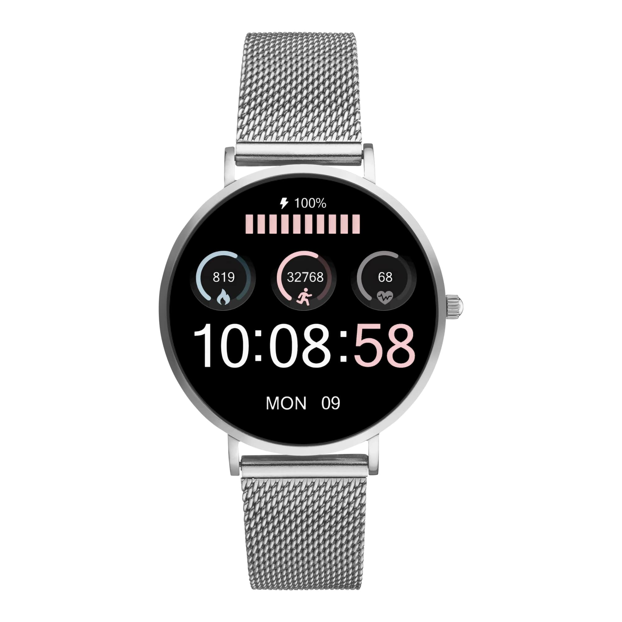 XCOAST SIONA 2 | NANO Smartwatch Stainless Steel Stainless Steel, 20.0 ...
