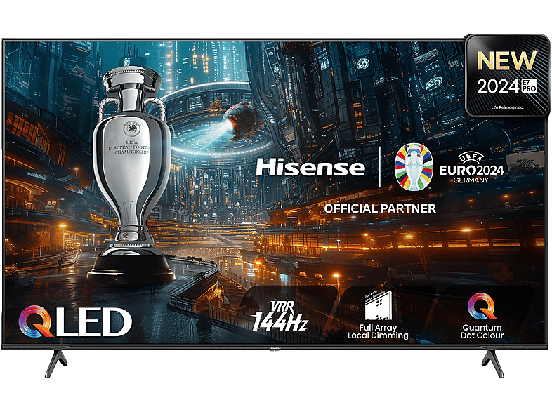HISENSE 55E7NQ PRO Fernseher (Flat, 55 Zoll / 139,70 cm, UHD 4K, SMART TV) | MediaMarkt