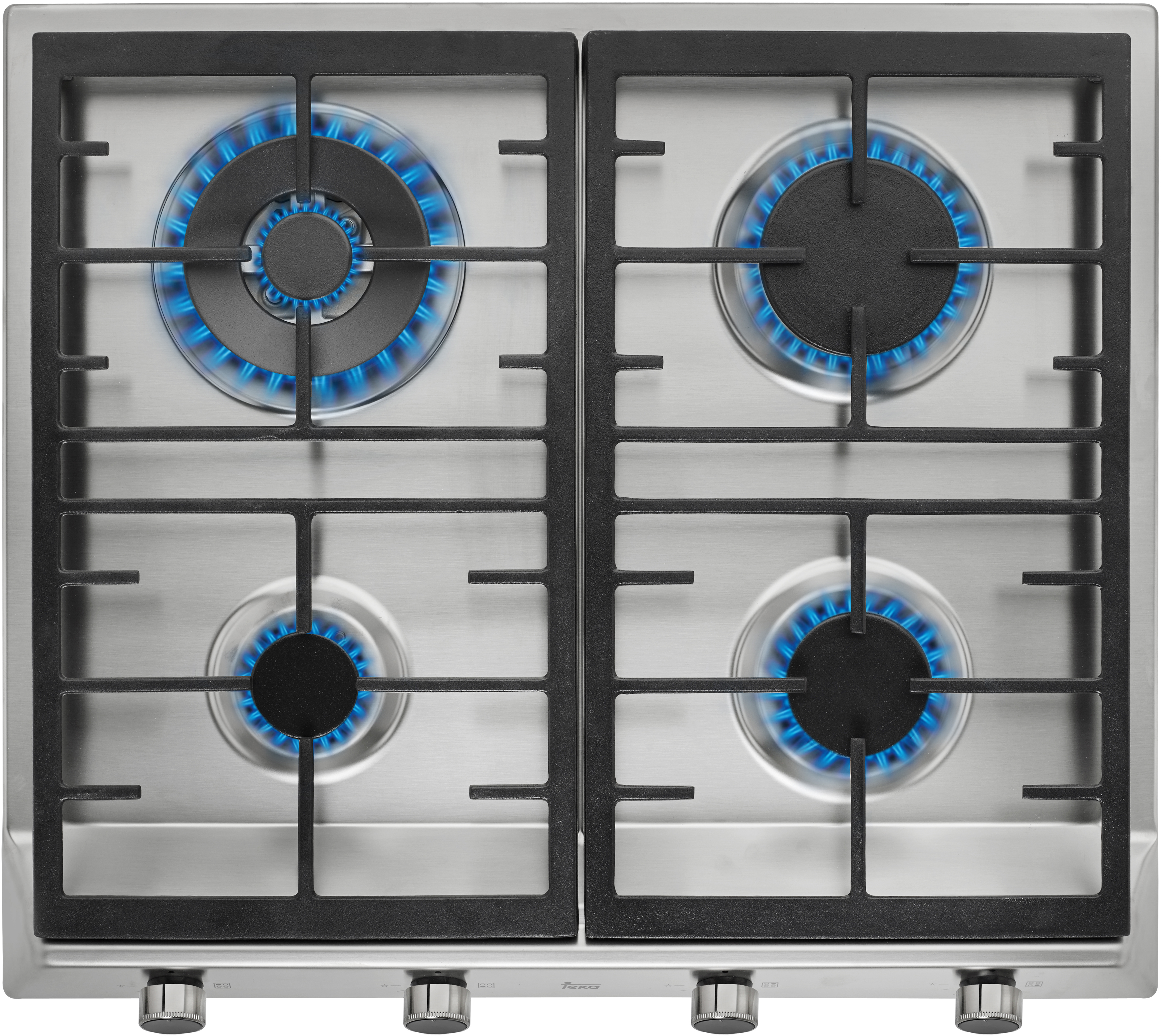 TEKA 8434778019520 Gasherd (58,00 cm breit, 4 Zonas Coccion Kochfelder ...