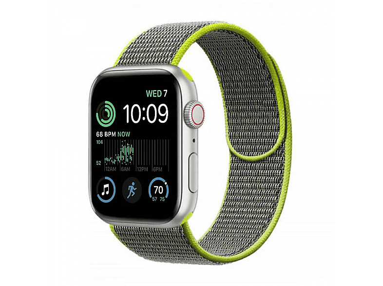 CASEONLINE NA1, Ersatzarmband, Apple, Watch SE 2022 44mm, Flash ...