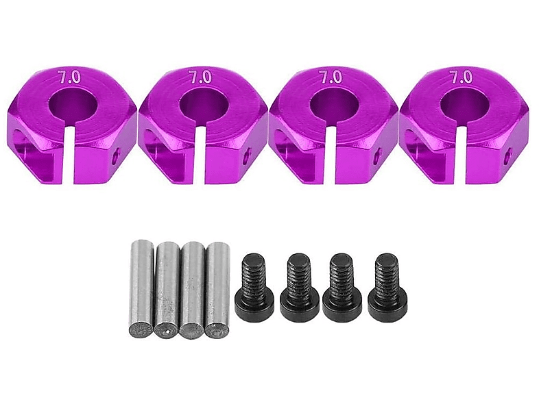 YUNIQUE GREEN-CLEAN-POWER Hex 12 mm 7 mm HSP Sakura 1/10 Schrauben ...