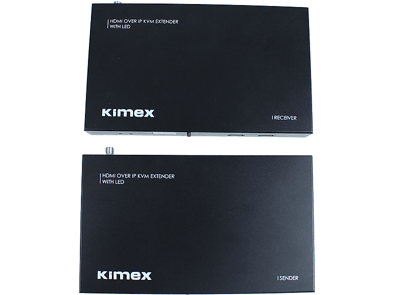 Extender HDMI KIMEX Extender HDMI 2.0 KVM su IP, FULL HD, 120 m ...