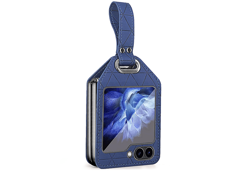 WIGENTO Electroplating Kunstleder Hybrid Hülle mit Armband, Backcover ...