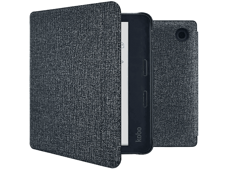 IMOSHION Canvas Sleepcover Bookcase met stand, Bookcover, Kobo, Kobo ...