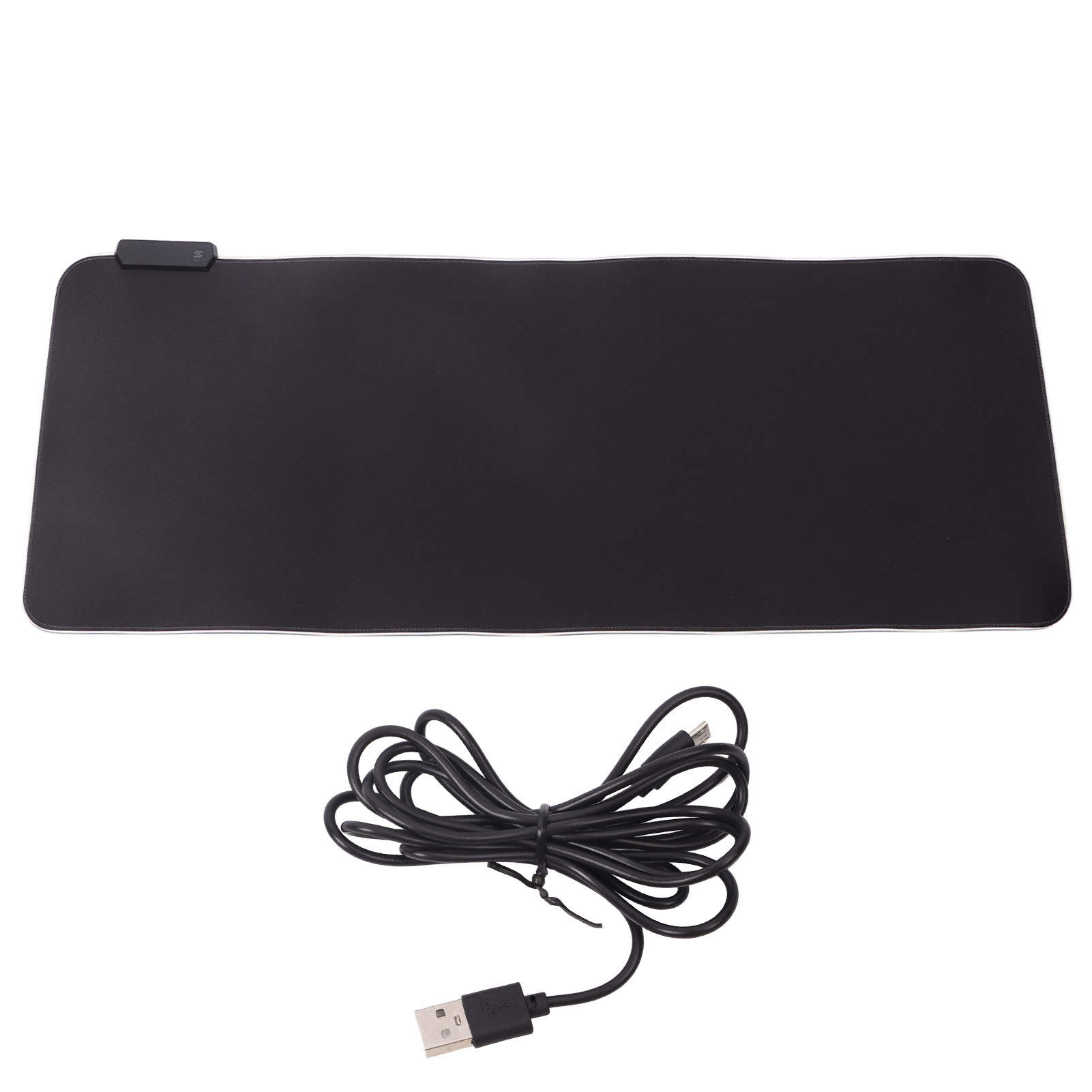 TUSERXLN RGB LED Wasserdicht Groß Gaming-Mauspad (33 cm x 9 cm ...