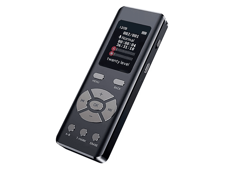 DARMLINK 32GB Voice Recorder – Intelligente MP3 Wiedergabe MP3 Player ...
