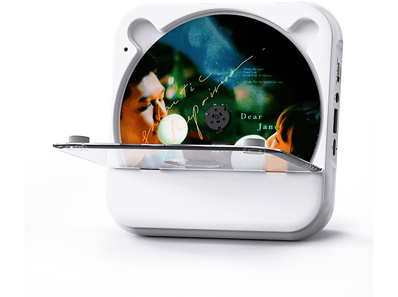 FLYSTAR Tragbarer Bluetooth CD-Player mit FM-Radio USB HiFi CD Player ...