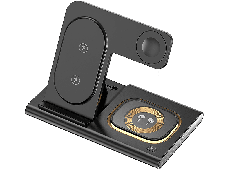 DIIDA A80 18W 3-in-1 Drahtloses Ladegerät, Schwarz | SATURN