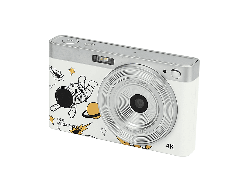 ELKUAIE 2,88-Zoll-IPS-Bildschirm 50 MP Digitalkamera Weiß | SATURN