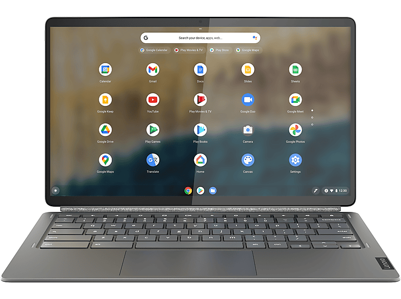 Portátil | LENOVO Duet 5 13Q7C6, 13,3 " Full-HD, Qualcomm Snapdragon ...