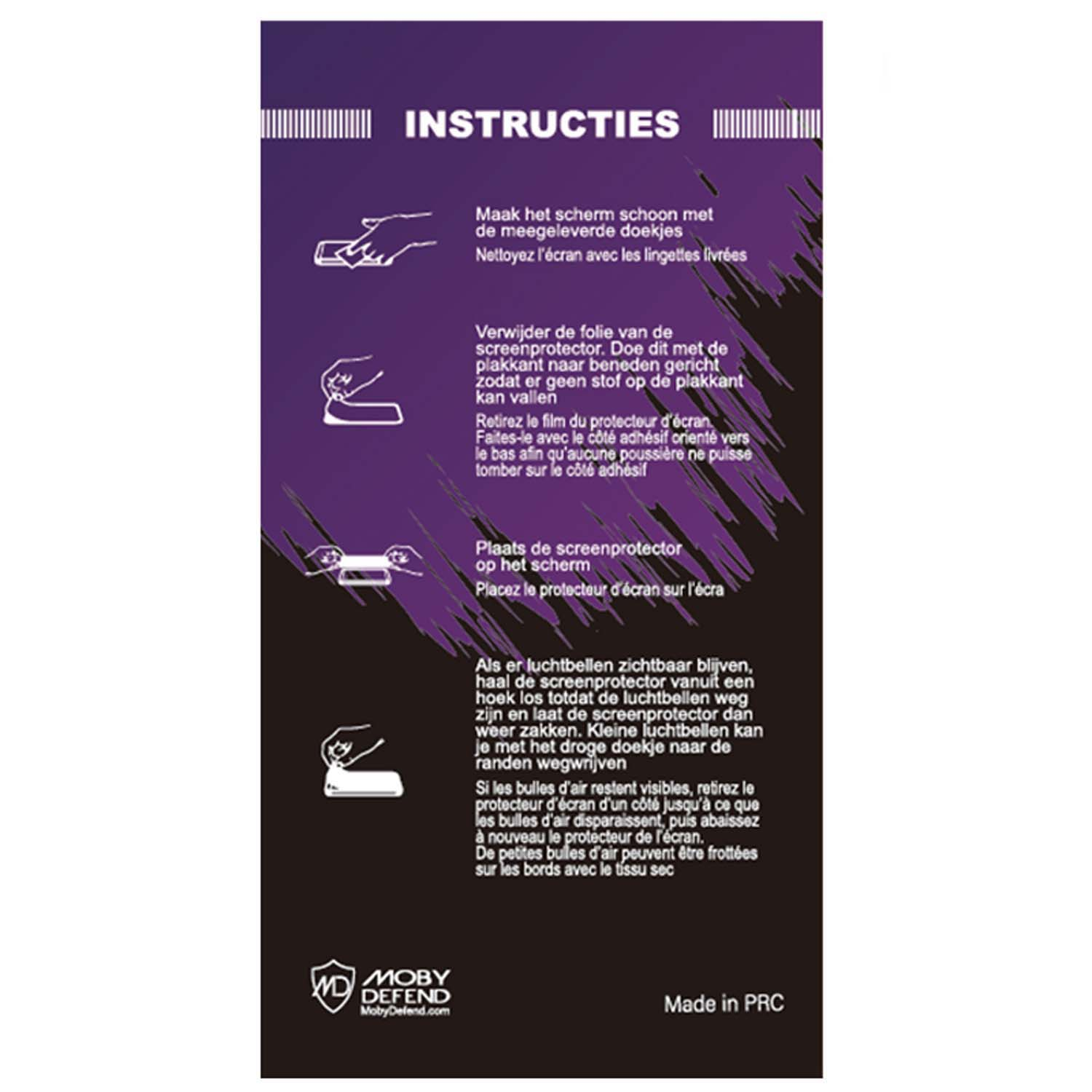 MOBYDEFEND 2-Pack HD Privacy Glass Screensavers Geschikt voor Google ...