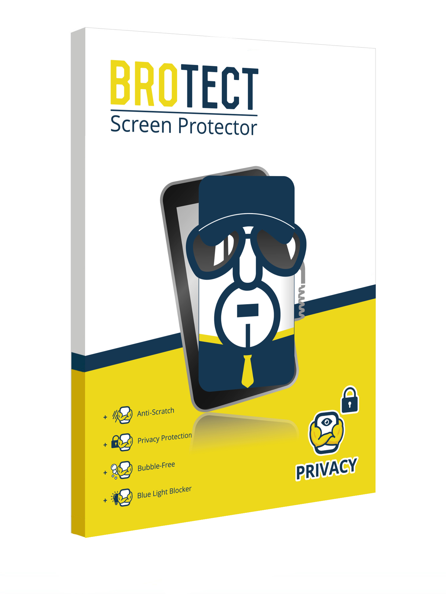 BROTECT Anti-Spy Clear Schutzfolie (für realme Pad 3 (Hochformat ...