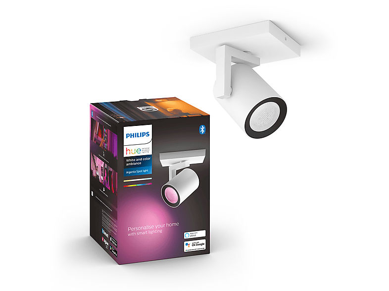 PHILIPS HUE Argenta Éclairage connecté Lumière blanche et colorée | Hue ...