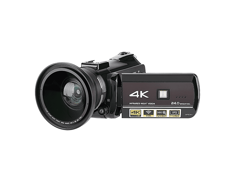 NEVEANCE 1-Zoll-IPS-HD-Touchscreen Digital Kamera Schwarz | MediaMarkt