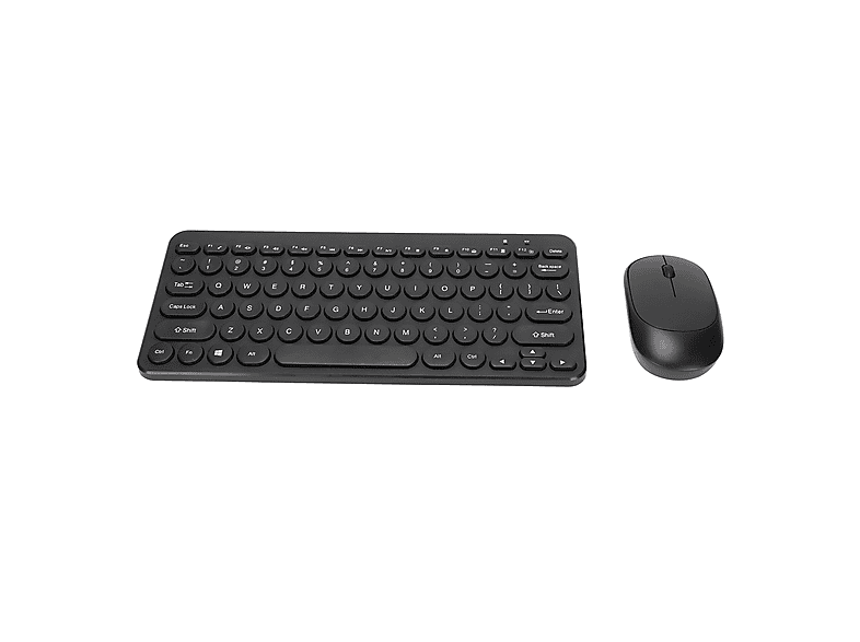 NEVEANCE Ergonomisches Design, Tastatur Maus, Schwarz | SATURN