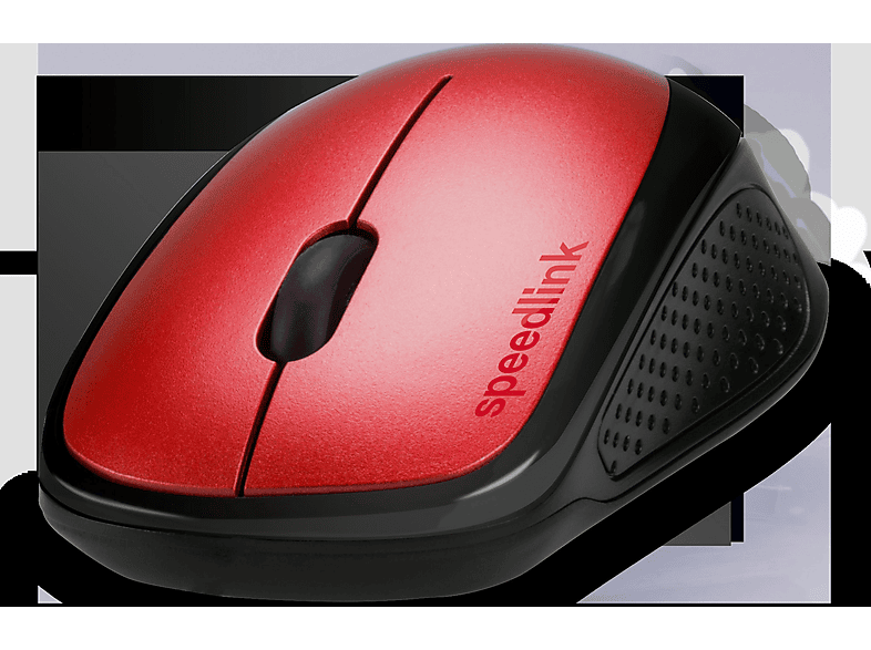 SPEEDLINK SL-630011-RD KAPPA MOUSE WRLS USB RED Funkmaus, Rot | SATURN