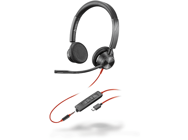 POLY HP Poly Blackwire 3325 USB-C Headset Audio, Video, Display & TV ...