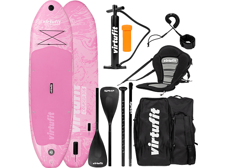 VIRTUFIT Cruiser 305 SUP-Board, Rosa | MediaMarkt