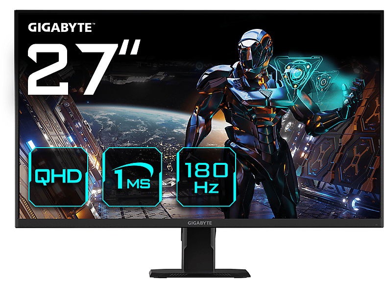 GIGABYTE GS27QA 27 Zoll HD Gaming-Monitor (1 ms Reaktionszeit | MediaMarkt