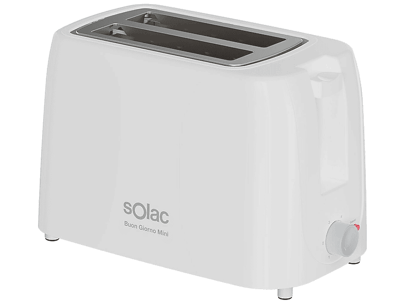 Tostadora - SOLAC TC5420, 750 W, 2 ranuras, 2 rebanadas, Blanco | MediaMarkt