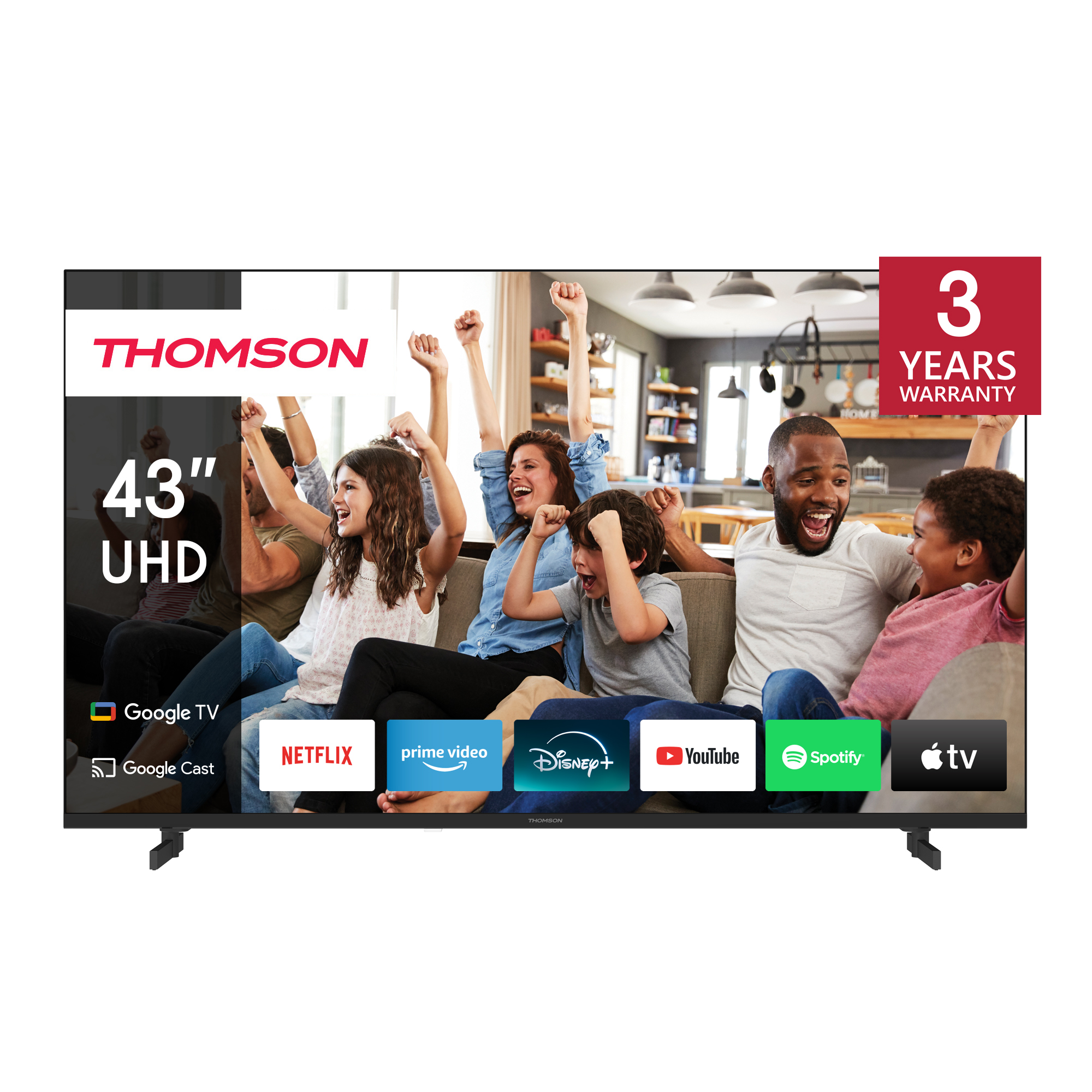 THOMSON 43UG4S14 TV LED, Piatto, 43 ", UHD 4K | MediaWorld.it