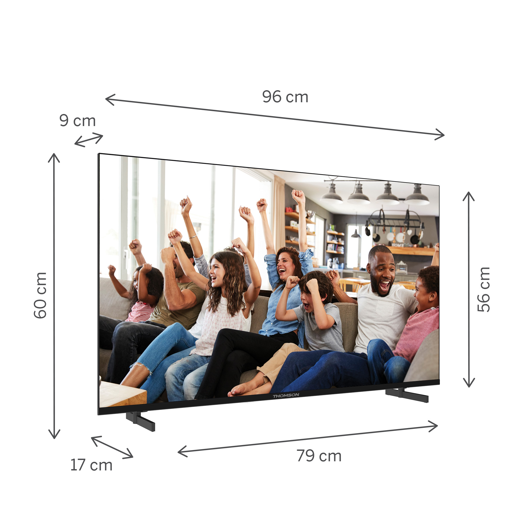 THOMSON 43UG4S14 TV LED, Piatto, 43 ", UHD 4K | MediaWorld.it