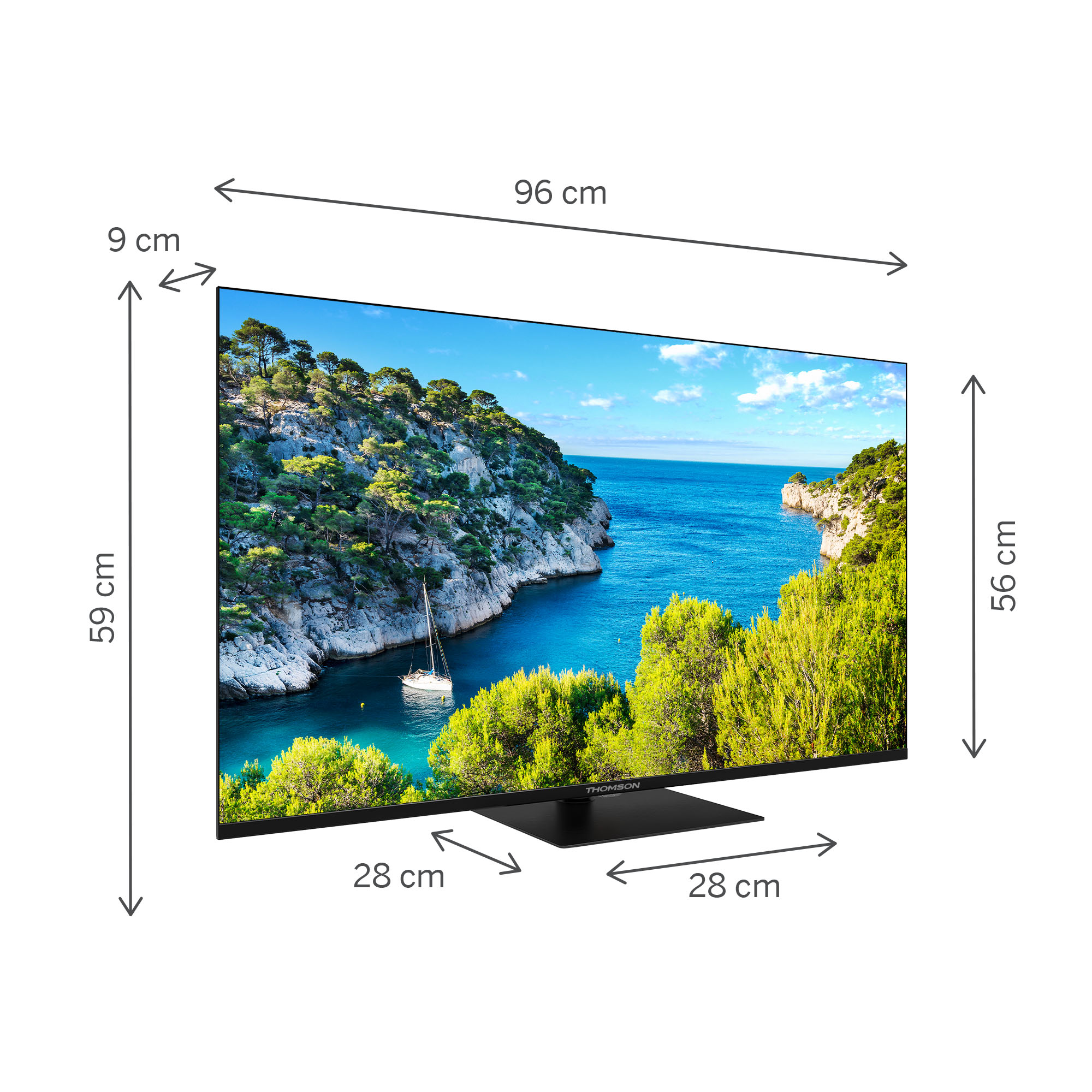 THOMSON 43UG5C14 TV LED, Piatto, 43 ", UHD 4K | MediaWorld.it