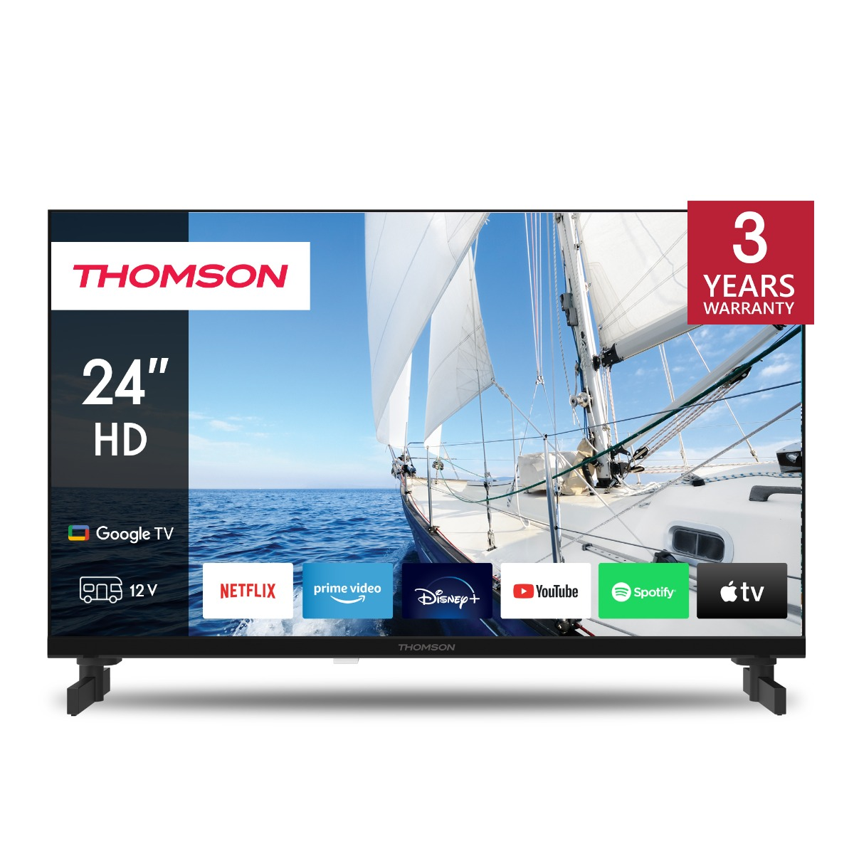 THOMSON 24HG2S14C LED TV (Flat, 24 Zoll / 60,96 cm, HD, SMART TV ...