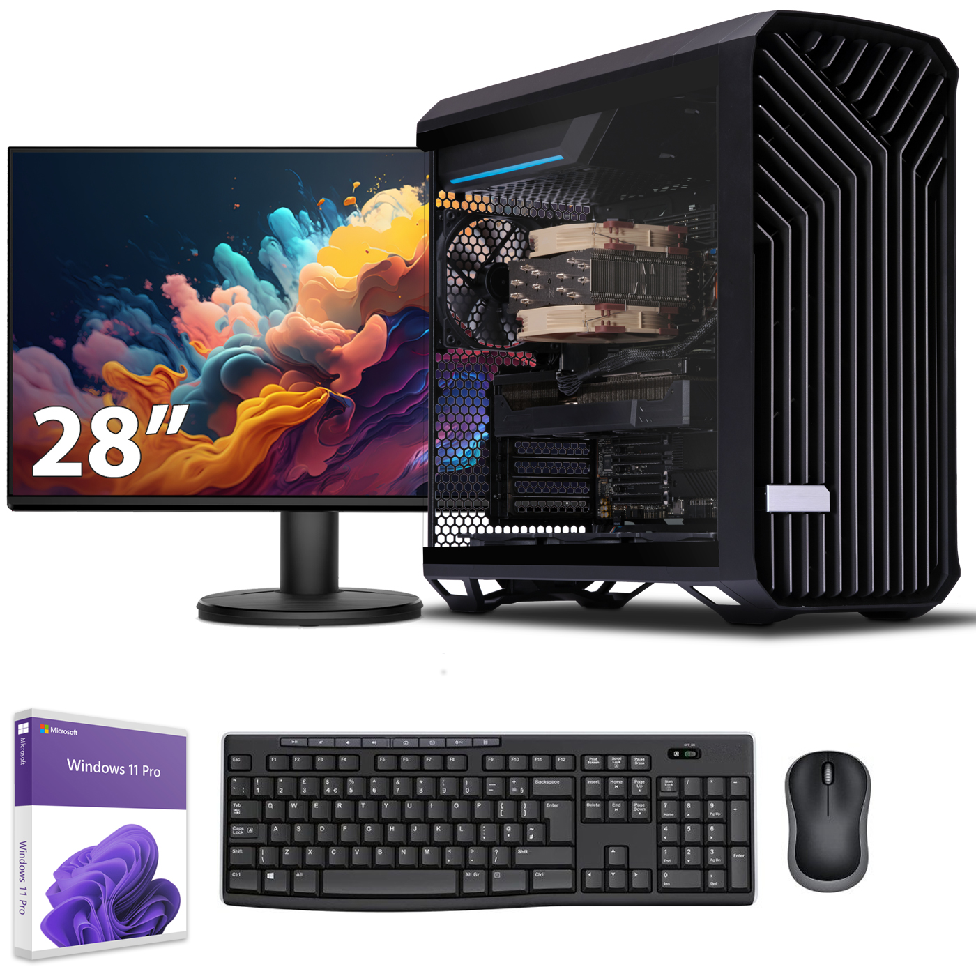 SEDATECH AMD Ryzen Threadripper Pro 7985WX, Komplett PC mit AMD Ryzen ...