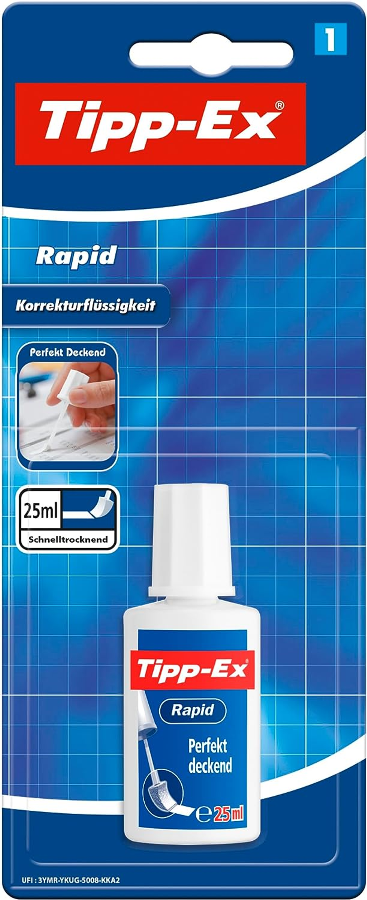 BIC 8871601 TIPP EX RAPID FLUID Korrekturflüssigkeit, Weiß | MediaMarkt