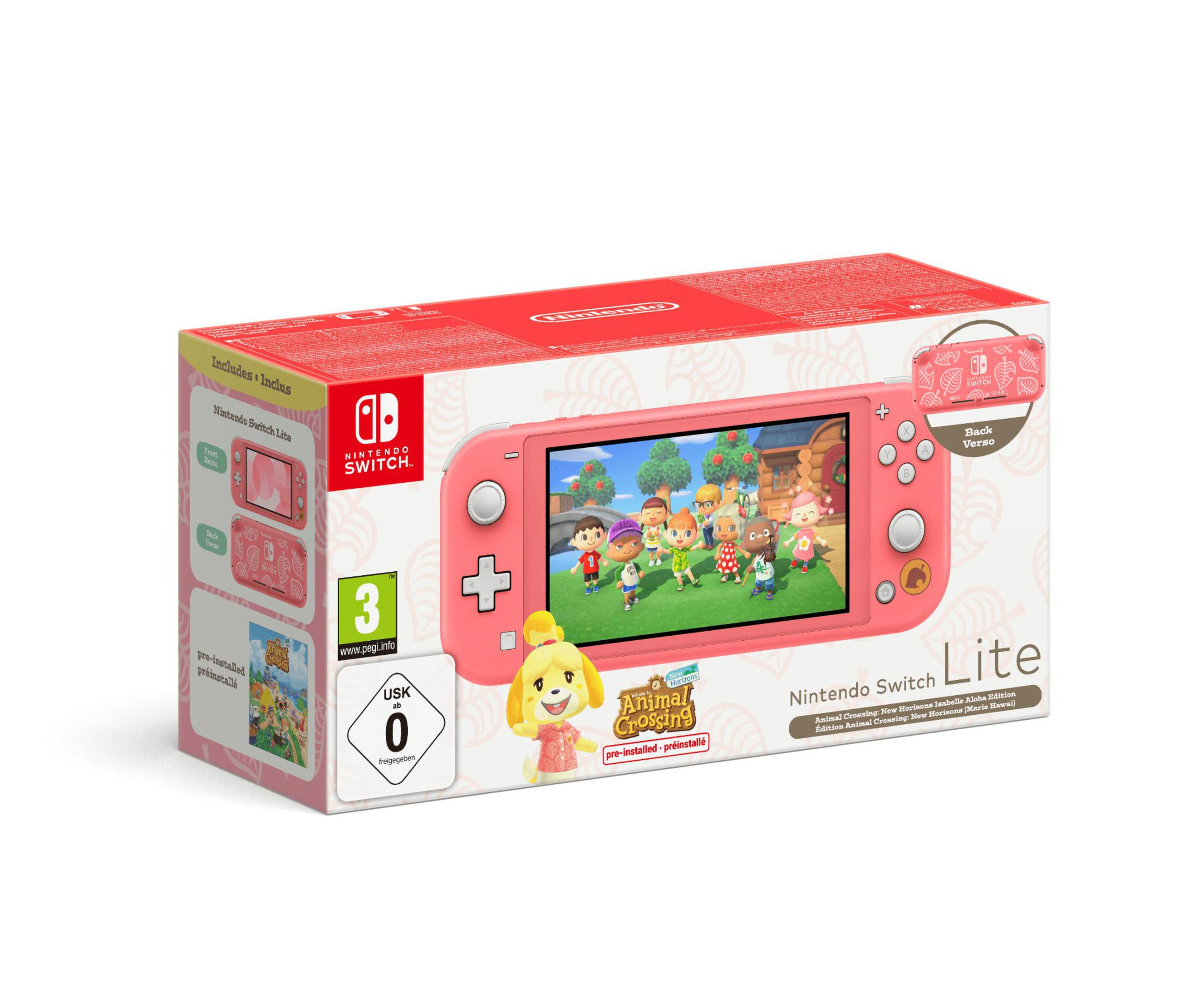 NINTENDO 10012365 SWITCH LITE ANIMAL CRO. NH ISABELLE ALOHA | MediaMarkt