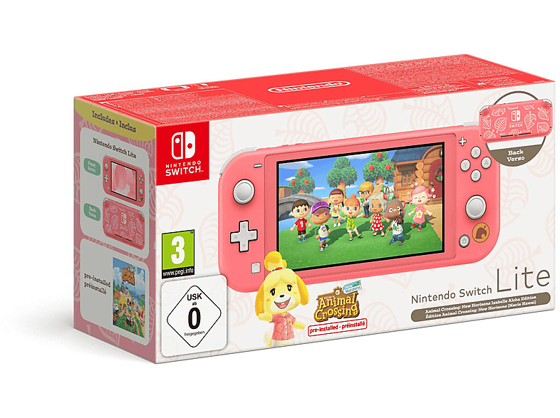 NINTENDO 10012365 SWITCH LITE ANIMAL CRO. NH ISABELLE ALOHA | MediaMarkt