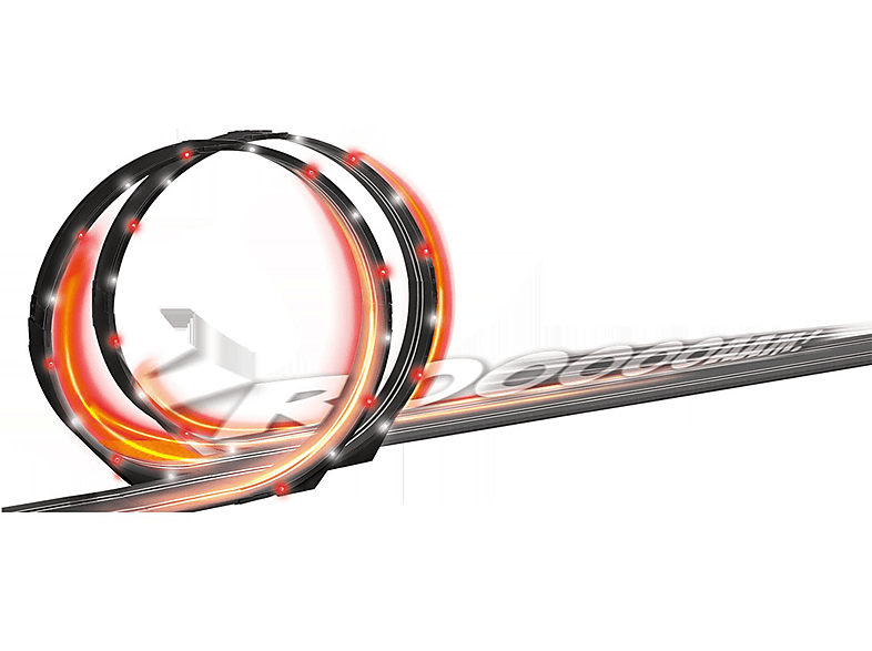 CARRERA 20061661 LICHT UND SOUND LOOPING SET LED Loopingset mit Sound ...