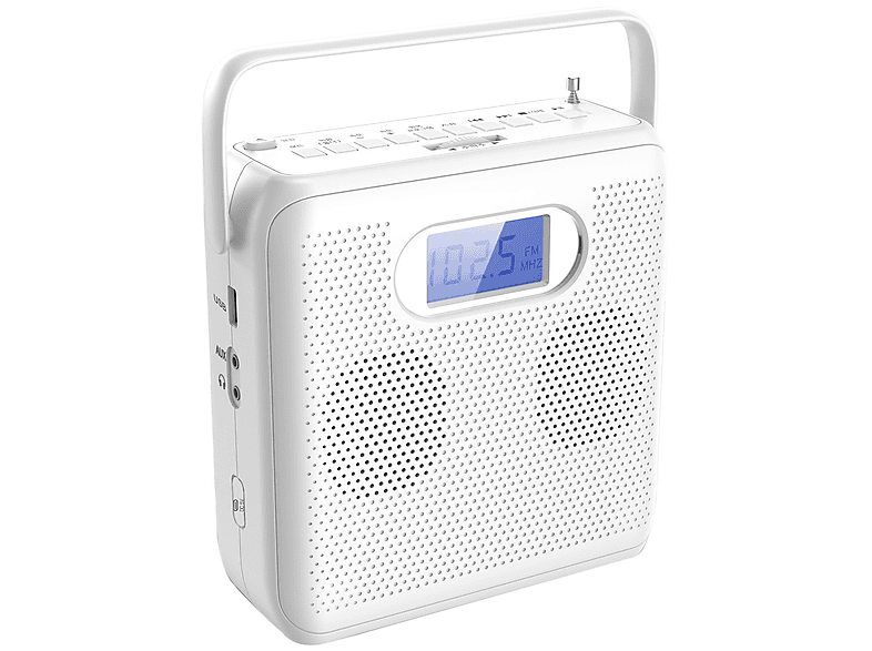 DARMLINK Tragbarer CD-Player mit USB, Bluetooth und FM-Radio CD Player ...