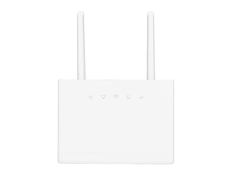 NEVEANCE MIT MIKRO-SIM-KARTENSTECKPLATZ Wlan Router, Weiß | MediaMarkt