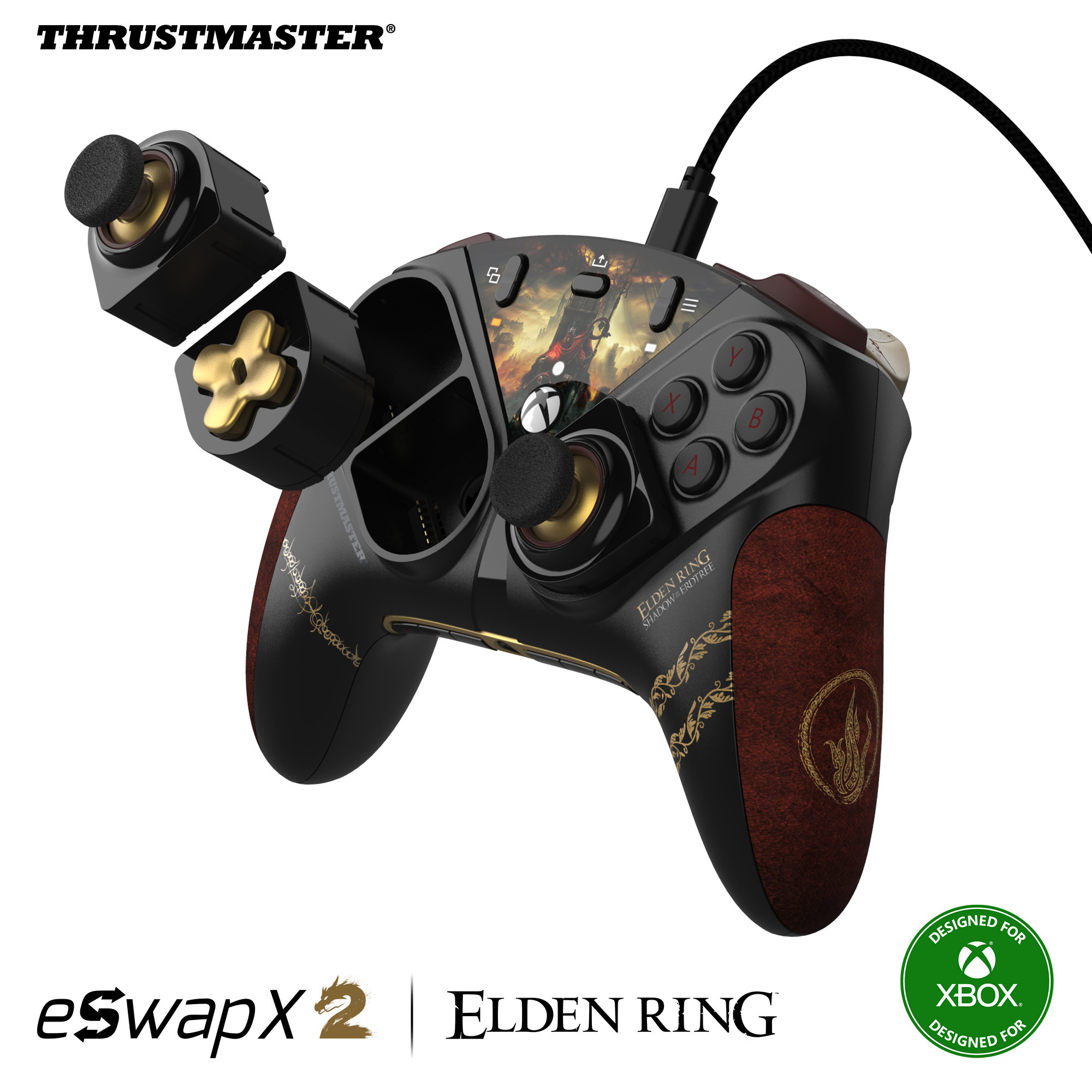 Gamepad | ESWAP X 2 PRO Controller ELDEN RING Edition THRUSTMASTER, PC, Xbox 360, Xbox One, Xbox ...