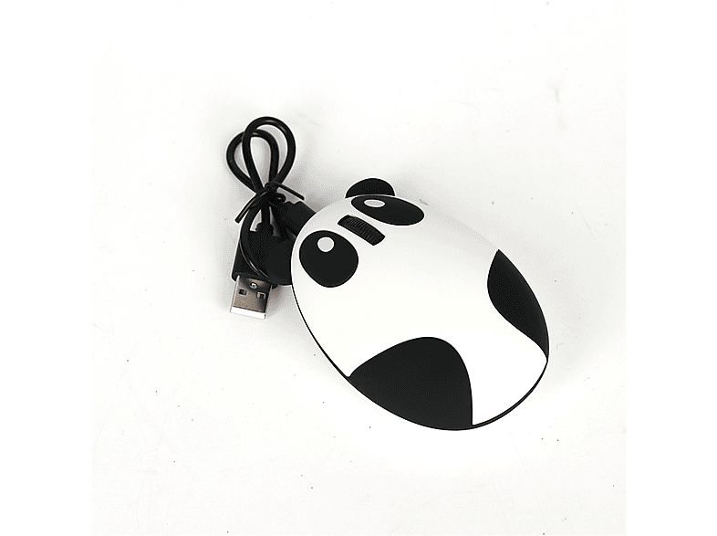 COZEVDNT Panda-Form Maus, Weiß | MediaMarkt