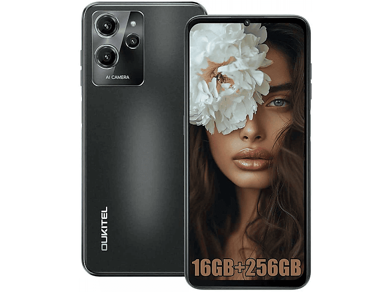 OUKITEL C32 PRO 6.52'' 8+256GB 20 MP Kamera Dual SIM 4G 256 GB Schwarz Dual SIM | SATURN